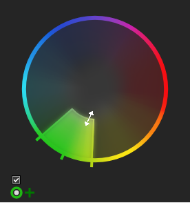 Adjusting Color With the Color Wheel
